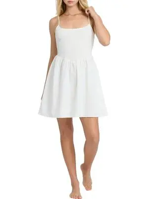 BILLABONG True Love Mini Dress - Salt Crystal