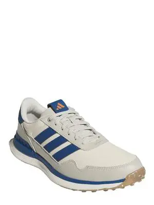 Adidas Gender Inclusive S2g 26 Leather Waterproof Spikeless Golf Shoe - Chalk White/petrol/alumina