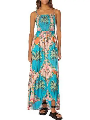 MAAJI Smocked Cover-Up Maxi Dress