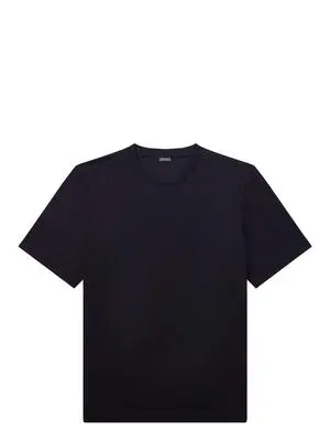 Zegna Wool T-shirt - Black