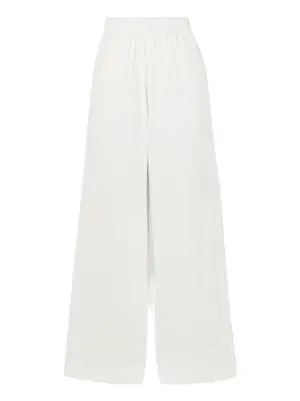 MARRAKSHI LIFE Cotton-canvas Wide-leg Pants - White