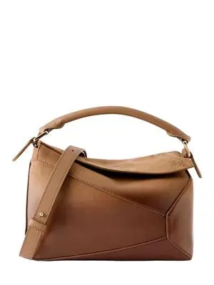 Loewe Puzzle Edge Small Shoulder Bag - Brown