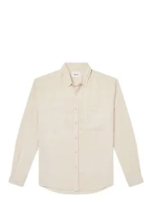 Nn07 NN07 - Deon 5027 LENZING™ ECOVERO™-Blend Shirt - Men - Neutrals - S Ecru