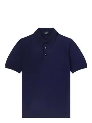 Kiton Cotton Polo Shirt - Blue