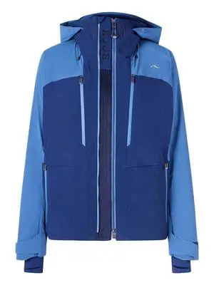 Kjus Lasse Airflow Padded Down Hooded Ski Jacket Blue
