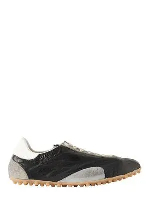 MAISON MARGIELA Sprinters Distressed Sneakers - Black