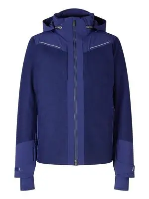 Kjus Frostline Padded Wool Hooded Jacket - Blue