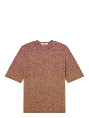 Inis Meáin Scail Linen And Cotton-blend T-shirt - Brown
