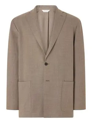 Boglioli K-jacket Virgin Wool Suit Jacket - Beige