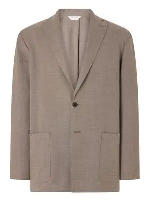 Boglioli K-jacket Virgin Wool Suit Jacket - Neutrals