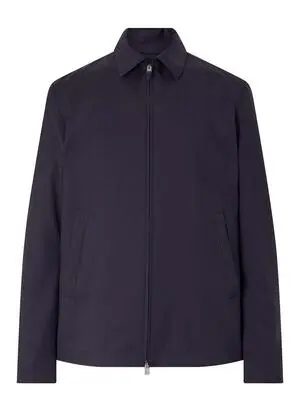 Canali Super 120s Wool Jacket Navy