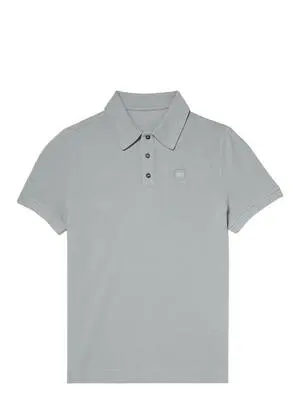Canada Goose Beckley Logo-appliquéd Paneled Cotton-piqué Polo Shirt - Gray