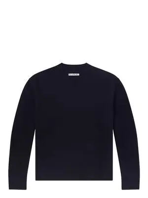 Acne Studios Klimi Cashmere-Blend Sweater Black