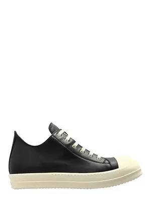Rick Owens Ramones Low Top Sneakers - Black