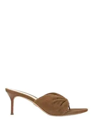 Veronica Beard Tullia Heeled Sandals - Brown