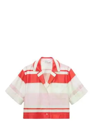 Simkhai Bailee Shirt - Red
