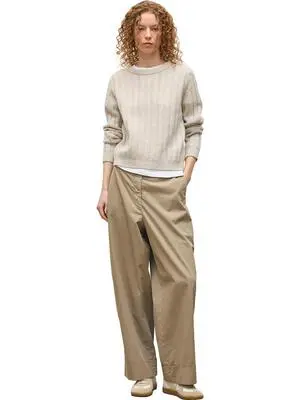 Johnstons Of Elgin Lecht Cashmere Jumper - Grey