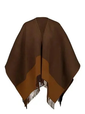 Gucci Wool-cashmere Cape - Brown