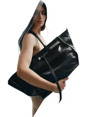 Benedetta Bruzziches Benedetta Bruzziches Nightly Mame Weekend Bag Black