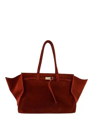 Benedetta Bruzziches Sangria Mame Weekend Bag Red