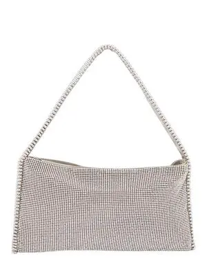 Benedetta Bruzziches Your Best Friend La Grande Shoulder Bag Silver