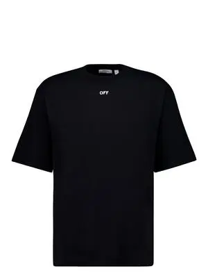 Off-White Black 3D Arrow Spray T-Shirt Black
