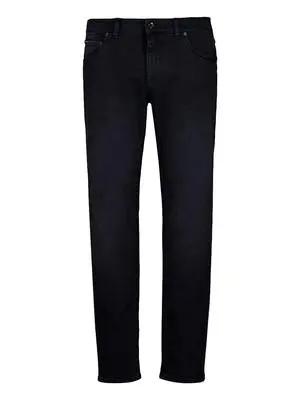 Dolce & Gabbana Straight Fit Cotton Pants - Black