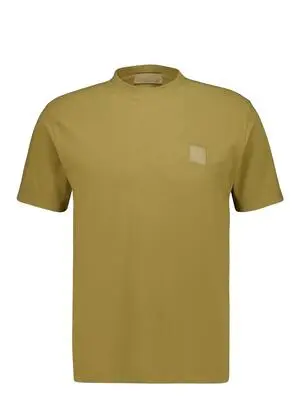 Stone Island Dark Beige Cotton T-shirt - Brown