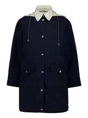 Moncler 3-in-1 Hooded Down Jacket - Blue