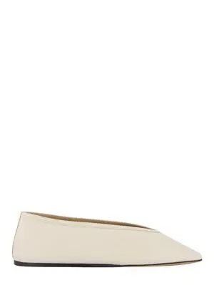 Le Monde Beryl Luna Leather Slipper - Cream