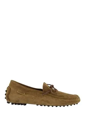 TOM FORD Suede Loafers Brown