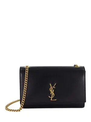 Saint Laurent Kate Shoulder Bag - Black