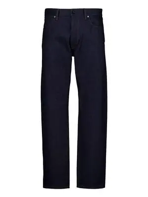 Stone Island Raw Cotton Denim Trousers - Blue
