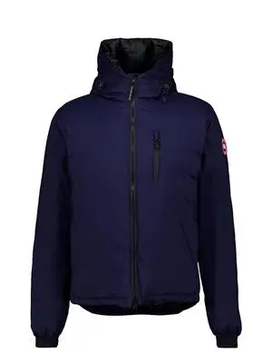Canada Goose Lodge Down Hooded Jacket - Blue