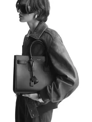 Saint Laurent Small Sac De Jour - Beige