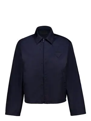 Prada Re-nylon Blouson Jacket - Blue