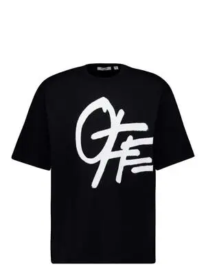 Off-White Shared Spray Logo T-shirt - Black