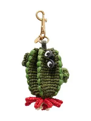 ANYA HINDMARCH Cactus Bag Charm - Green