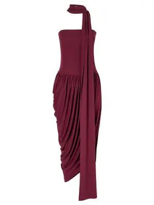 ESSE STUDIOS Solina Strapless Maxi Dress - Purple