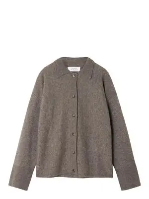 LA LIGNE Meredith Cashmere And Silk-blend Cardigan - Brown