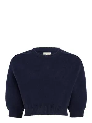 Khaite Lorelai Pullover Midnight Navy