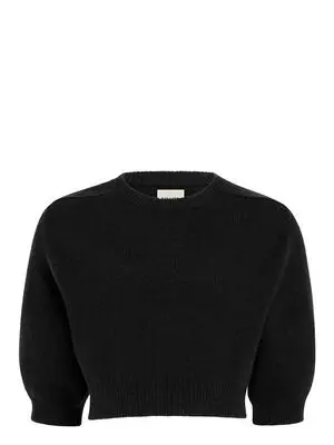 Khaite Lorelai Crewneck Pullover - Black