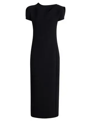 Khaite Iryl Open-back Dress - Black