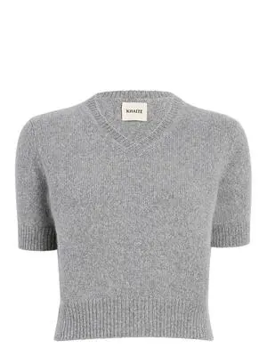Khaite Jas Pullover Fog