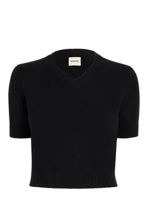 Khaite Jas Cashmere Pullover Black