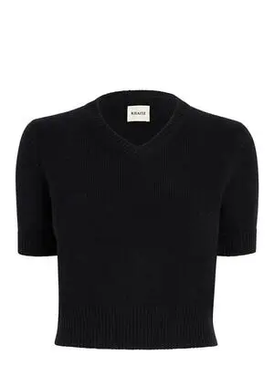 Khaite Jas Cashmere Pullover - Black