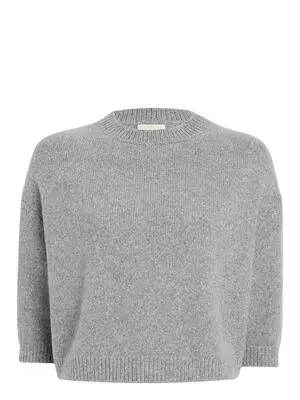 Khaite Sabina Cashmere Pullover - Fog