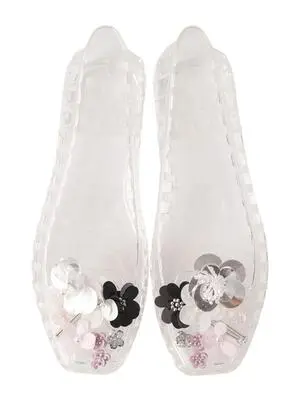 HEAVENLY JELLY Embellished Jelly Shoes