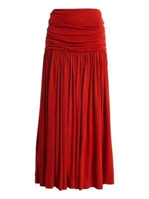 Françoise Nora Maxi Skirt Red