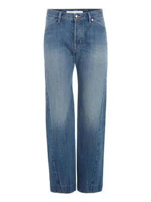 RÙADH The Bijou Regenerative Cotton-Blend Jeans